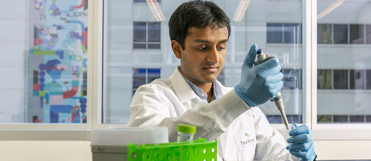 Science Center | Save a Crab, Start a Business: The ToxiSense Story